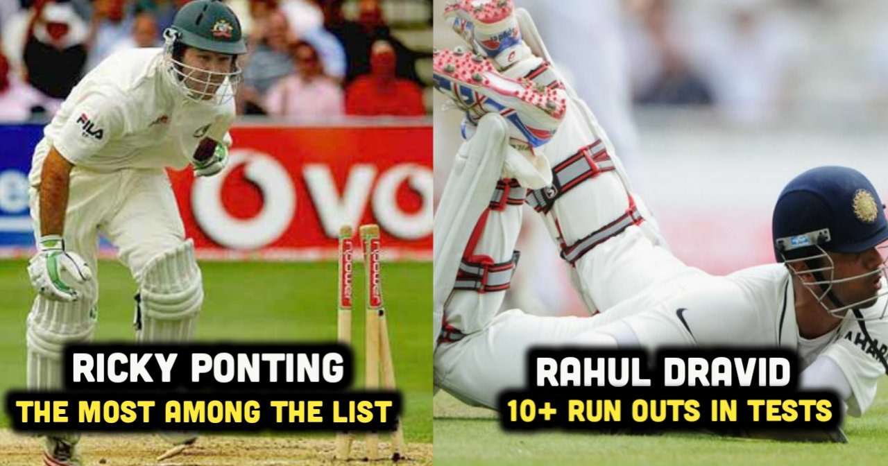 5 batsmen who got run out most times in Tests